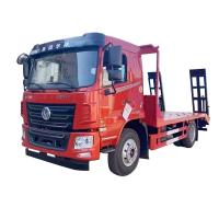 China Dongfeng New diesel Low Bed Truck 8tons Selfloader Flat Bed Truck for sale