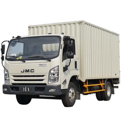 China N720 JMC Carrying Plus Close Van Box Truck 2.5Tons JMC Truck 92HP Single Row Cabin Good Price For Sales for sale