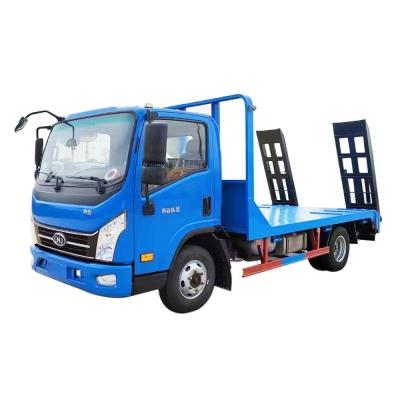 China CNJ  4*2   Flat  Bed Truck      Flatbed Carrier     Equipment Transport Trucks for sale