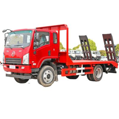 China SHACMAN 4x2  Wrecker Truck 4.2M Flatbed Wrecker Road-block Removal Truck for sale