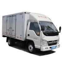 China Factory Supply  4X2  FORLAND 130HP Truck Van Trucks Cargo Van Truck With 3.3Meter Cargo Boxes for sale