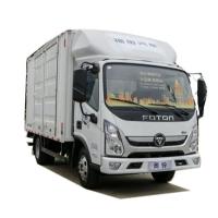 China Factory Supply  4X2  FOTON 150HP Truck Van Trucks Cargo Van Truck With 4.2Meter Cargo Boxes for sale