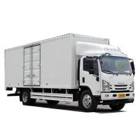 China Factory Supply  4X2 ISUZU 189HP Truck Van Trucks Cargo Van Truck With 7.08 Meter Cargo Boxes for sale
