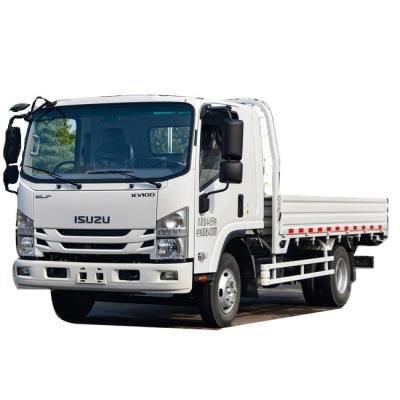 China Customized Low Price  4X2 ISUZU  KV100 Chassis Truck Van Trucks Cargo Van Truck With 3.84 Meter Cargo Boxes for sale