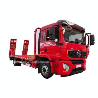 China SHANCMAN 4x2 Special Flat Transport Truck for Excavator Mechanical Equipment for sale