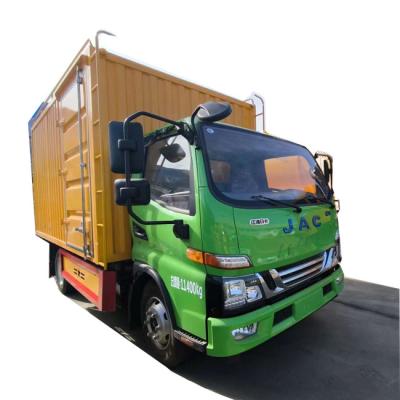 China Customized JAC 4x2  8Tons 139HP 4.15Meters Van Cargo Truck for City Transportation for sale