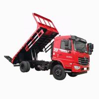 China DONGFENG D3S Flatbed Dump Truck Flat Bed Truck Transport With Eighth Speed Gearbox for sale