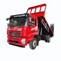China Platform Truck With Dump  Flatbed Dump Truck   Flatbed Truck With Self-unloading for sale