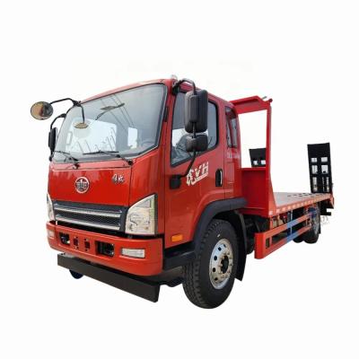 China FAW  4*2  Flat Plate Truck  Platform Truck   Bed  Lorry for sale