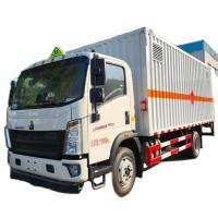 China HOWO 4*2  4.2M Somewhat Mixed New Energy VanTrucks CargoTruck Without Wagon for sale