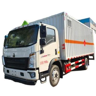 China HOWO 4*2  4.2M Somewhat Mixed New Energy VanTrucks CargoTruck Without Wagon for sale
