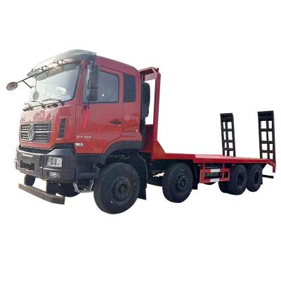 China China 30ton Large Flat Bed Recovery Truck Dongfeng 8x4 Flatbed Tow Truck for sale