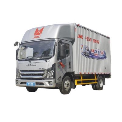 China JMC Wide-body Luxury Version 152 Horsepower 4.2-meter Single-row Van Light Truck Cargo Truck EU Standard 2 to 6 for sale