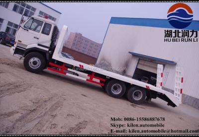 China UD Nissan 6x4 320hp Flatbed Tow Truck DND3241CWB452H Diesel Fuel Type for sale