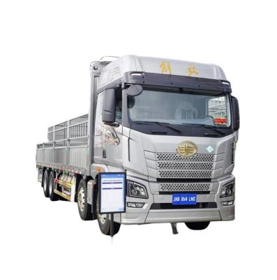 China 1.2-meter Ultra-wide Bed, NG Power With airbag Axle, FAW6 Four-axle Cargo Light Truck Cargo Truck EU Standard 2 to 6 for sale