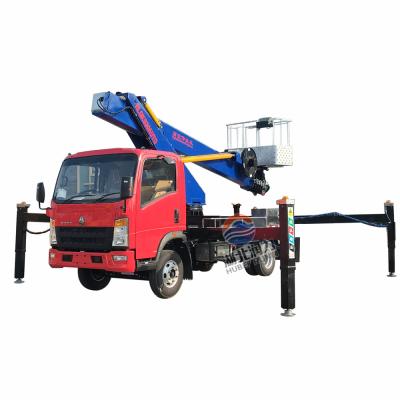 China Export Oriented  Right Hand Driving   HOWO  30m    Mobile Elevating Platform Truck   Aerial Work Vehicle   Bucket Truck for sale
