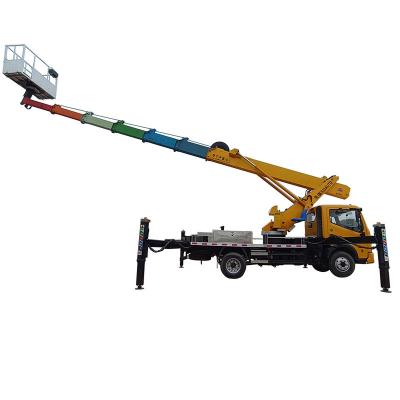 China China Hot Selling Factory Price Top Quality Customized Dongfeng 4*2 New Diesel 33 m High Working Platform Truck Crane for sale