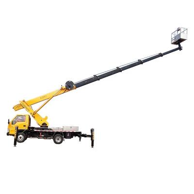 China Self-Propelled 31m JMC Aerial Platform (4x2 Chassis) | Hydraulic Boom Lift for Warehouse & Municipal Projects for sale
