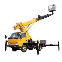 China JMC 4x2 31m New Diesel Hydraulic Aerial Work Platform High-Altitude Operations Truck Mounted Aerial Lift for sale