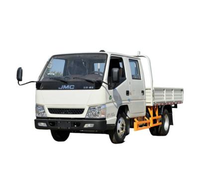 China China Supplier Small Mini Light JMC Double Row Fence Cargo Truck for sale