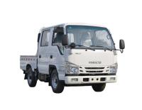 China Factory Small Delivery Truck 4X2 Mini Diesel ISUZU Double Row Light Cargo Truck for sale