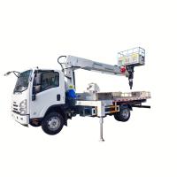 China I Suzu's Three-in-one Truck for Lifting and Loading at High Altitude   Delivery Truck  Bucket  Truck for sale