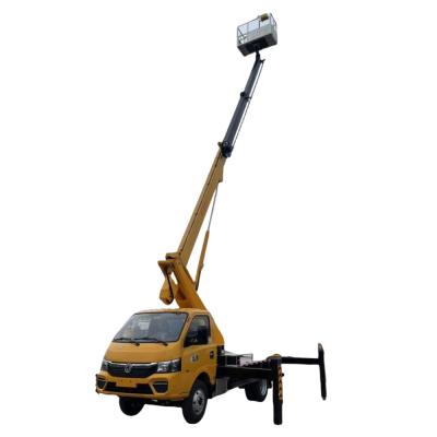 China Factory DFAC DongFeng 16M 17.5M 20M 21M 23M High Altitude Operation Telescopic Hydraulic Boom Bucket Aerial Work Platform Truck for sale