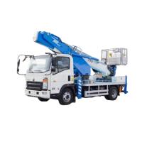 China Sinotruck Howo 28m Aerial Work Truck 6800*2240*3640 Holding 3 Men High Altitude Operation Truck for sale
