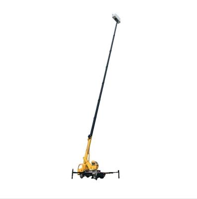 China SINOTRUCK  50m   6 Retractable Sections Holding 2men Aerial Platform Truck  High Altitude Operation TrucK for sale