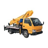China JAC 6 Retractable Sections Holding 2men Aerial Platform Truck  50m High Altitude Operation Truc for sale