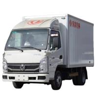 China Factory Direct Small Mini DFAC DongFeng 1.6L  123HP  3.65 Meters Van-Type Truck Light Cargo Box Truck for Sale for sale