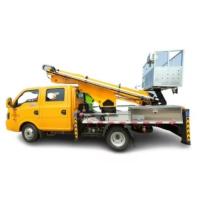 China China Factory DFAC Double Cabin High Altitude Operation Truck Telescopic Hydraulic Boom Bucket Aerial Work Platform Truck for sale