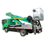 China China Factory DFAC DongFeng Duolika Overhead Mounted Aerial Work Platform Telescopic Boom Bucket High Altitude Operation Truck for sale