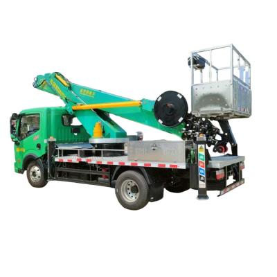 China China Factory DFAC DongFeng Duolika Overhead Mounted Aerial Work Platform Telescopic Boom Bucket High Altitude Operation Truck for sale