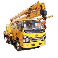 China Cheap4x2  14m 25m 35m 45m 65m Bucket Truck Aerial Working Platform Folding Telescopic Boom Aerial Work Platform for sale