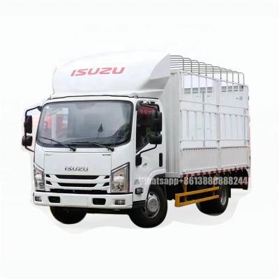 China I SUZU 4*2  Single Row     High Column Truck Storage Truck  Animal Transporter for sale