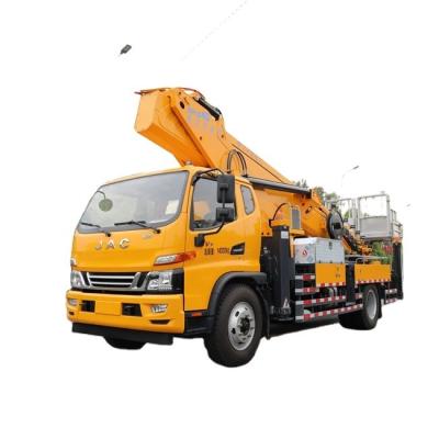 China Customized JAC  14m 25m 35m 45m 65m Bucket Truck Aerial Working Platform Telescopic Boom Aerial Work Platform for sale