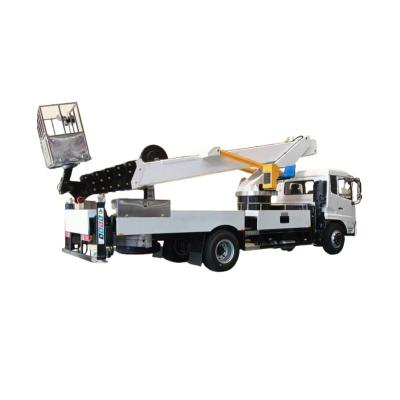 China DongFeng 35m Raising Height Narrow-body 130 Horsepower Aerial Work Truck Altitude Operation Truck Aerial Platform Truck for sale