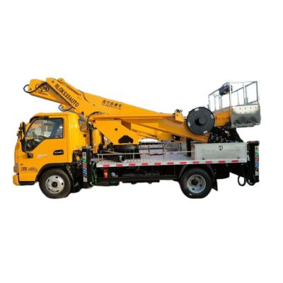 China Factory Top Quality Customized JAC Aerial Work Platform Truck Telescopic Boom Bucket Vehicle High Altitude Operation Truck for sale