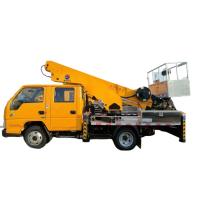 China Factory Hot Selling Top Quality Customized JMC Telescopic Boom Bucket Vehicle Aerial Work Truck High Altitude Operation Truck for sale