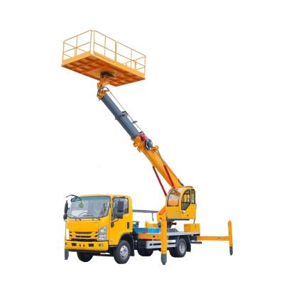 China ISUZU 45m Arm 6 Telescopic Retractable Section 150 Horsepower Aerial Operation Truck Lifting 2 Men High Altitude Operating Truck for sale