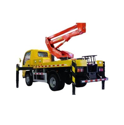 China Qingling Isuzu ELF 120 Horsepower 4X2 Aerial Work Truck (Sany Brand) Lifting Height of 55m  Holding 3 Man  Aerial Platform Truck for sale