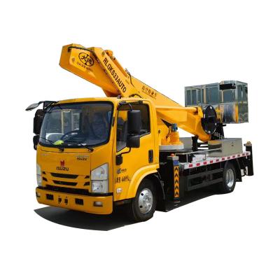 China New Bucket Telescopic Skylift 18m 22m Price of Aerial Work Platform Truck for sale