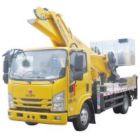 China Philippines KV100 ISUZU Truck Mounted Aerial Work Platform Aerial Lift Bucket Trucks 28M 30M 33M For Sales for sale