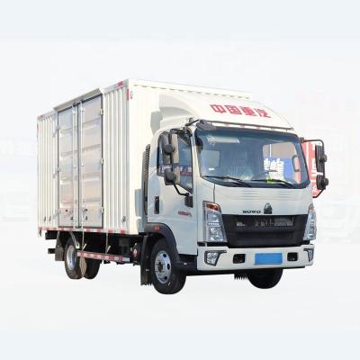 China SINOTRUK   Single Row  Van Truck  Freight Train Wagon Deliver Truck for sale