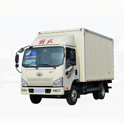 China Faw Single Row Light Cargo Van Truck With Euro 6 Emission Standard And Air Brake for sale