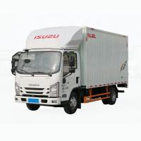 China ISUZU Single Row Cargo Van Truck With Diesel Oil Fuel Type Six Tires for sale