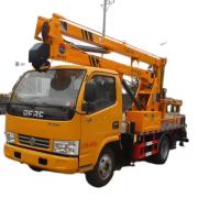 China Factory Sale Dongfeng 4x2 Folding Arm Type Truck Mounted Aerial Woking Platform Truck for sale