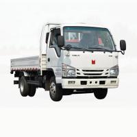 China Keizu Isuzu Single Row Cargo Transport Truck With Fence Plate Style for sale