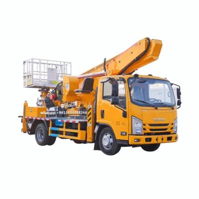 China I Suzu 30 Meters High Working Truck  Aerial Work Platform Truck   Bucket Truck for sale